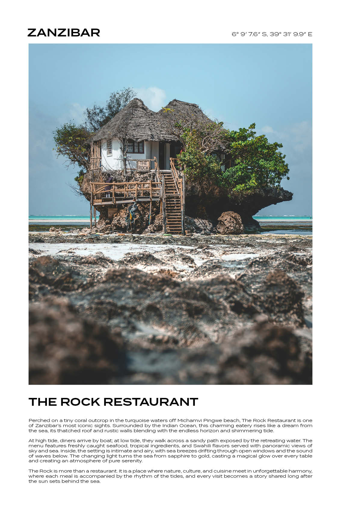 Zanzibar - The Rock Restaurant I - Inframable